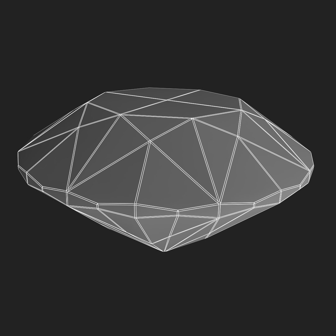 3d Diamond Materials Model