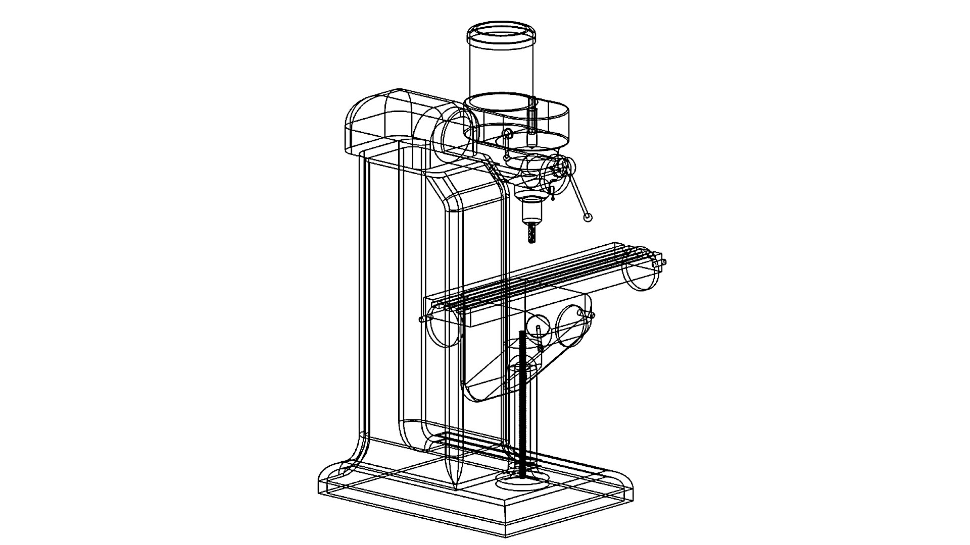 Free 3D Milling Machine - TurboSquid 2071862