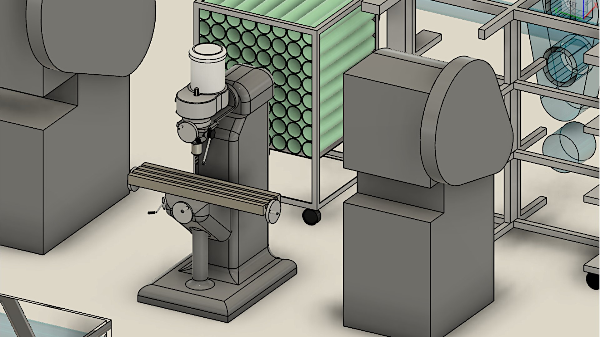 Free 3D Milling Machine - TurboSquid 2071862