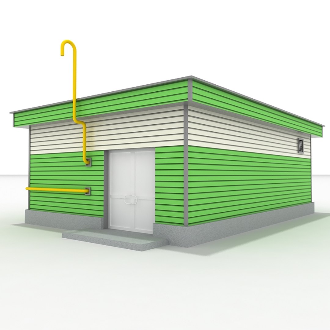 3d gas supply 02 model