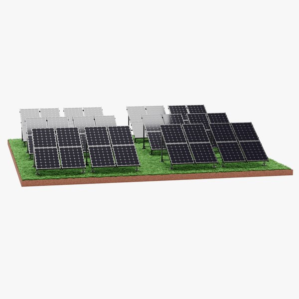 Solar Power Site 3D Models for Download | TurboSquid