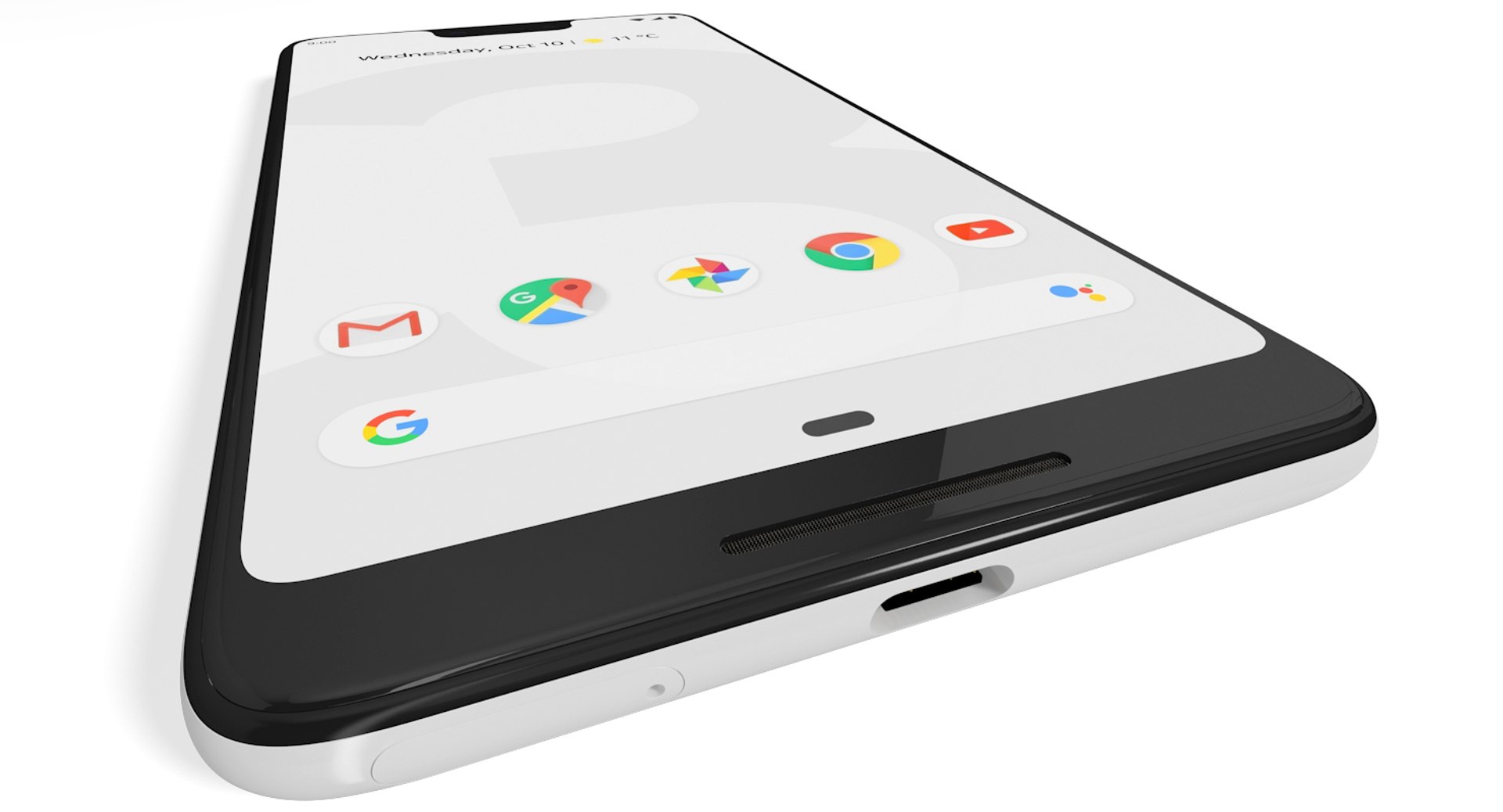 Realistic Google Pixel 3 3D Model - TurboSquid 1335662