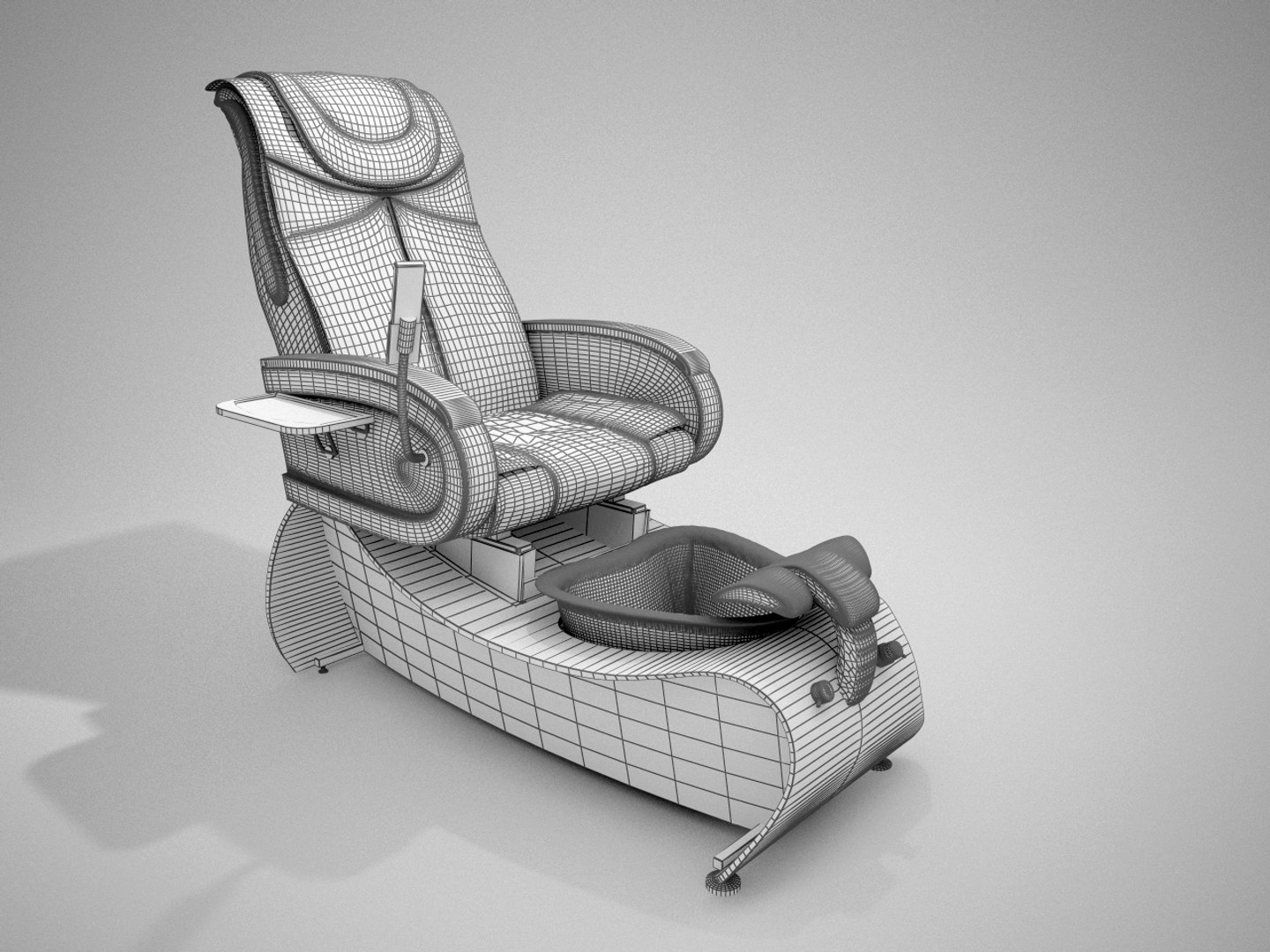 Spa Chair 3d Model