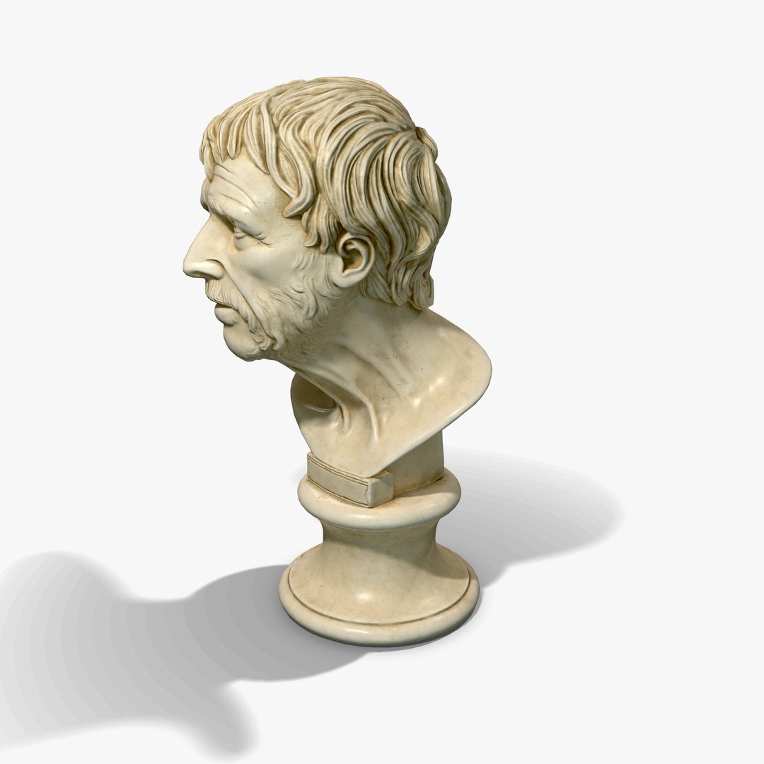 Seneca bust pbr model - TurboSquid 1384372