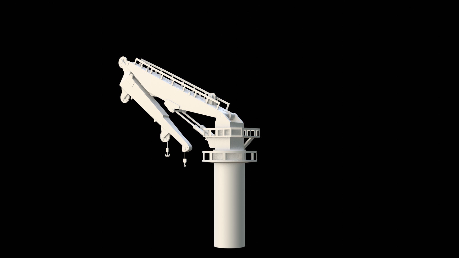 Crane Boom 3D model - TurboSquid 2074448