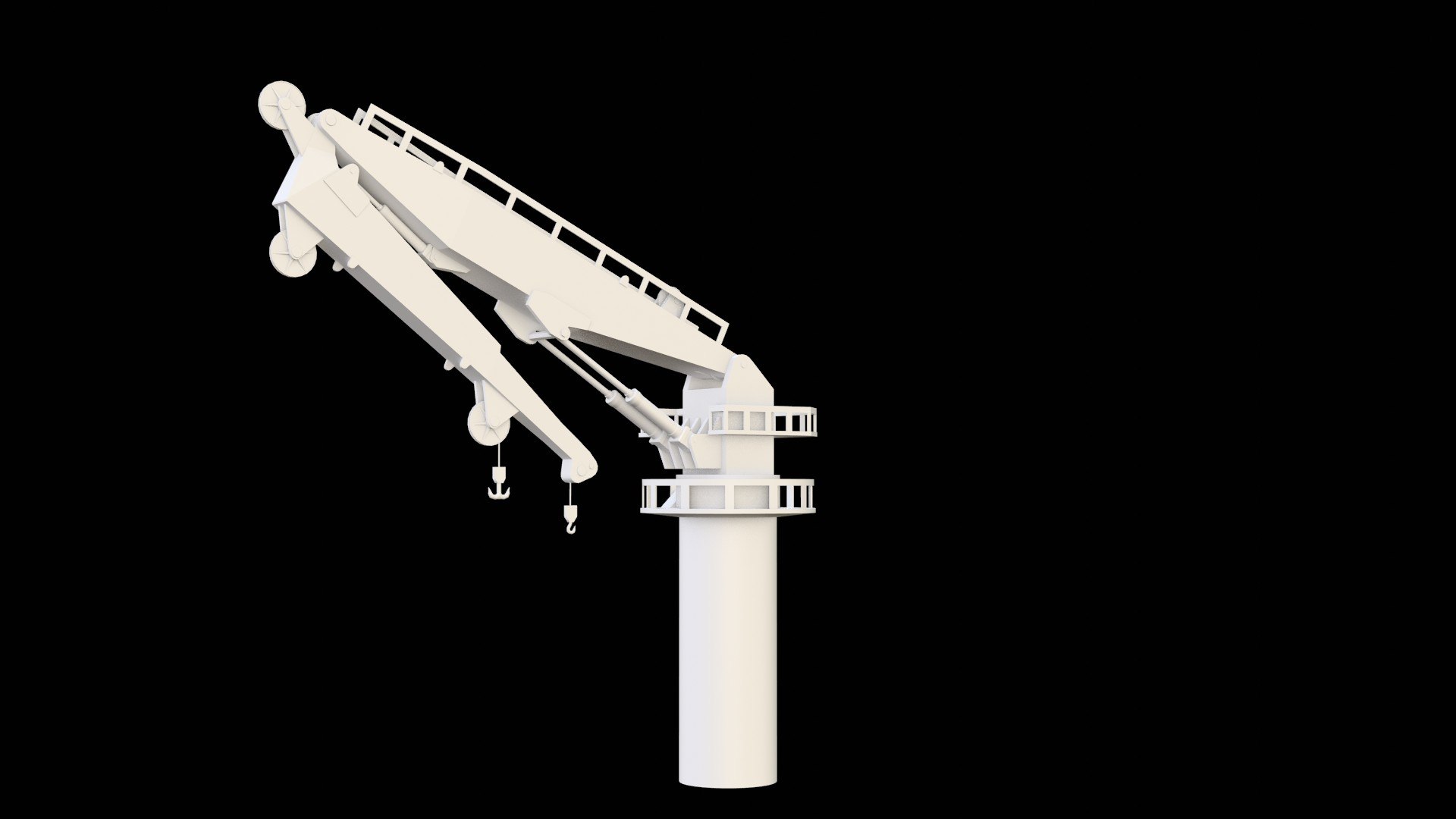 Crane Boom 3D model - TurboSquid 2074448