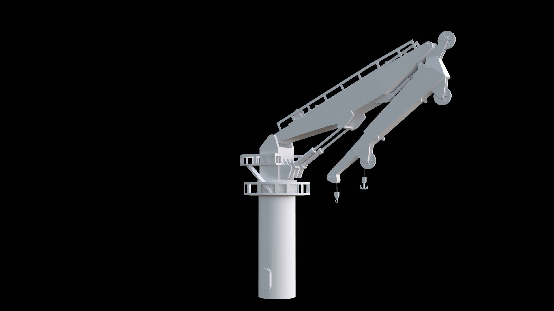 Crane Boom 3D model - TurboSquid 2074448
