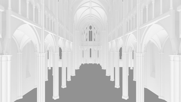 Cathedral 3D Models for Download | TurboSquid