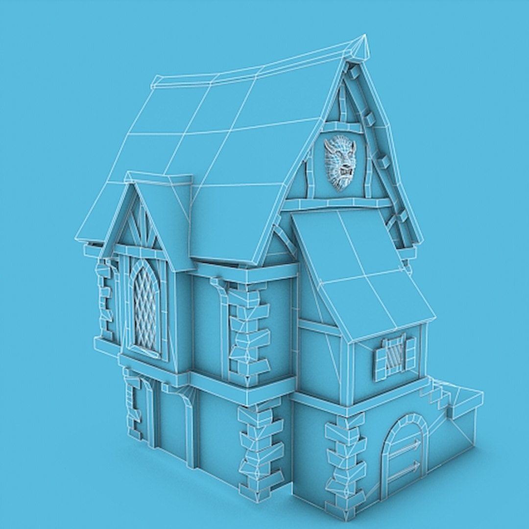 Medieval Merchant S Shop Obj