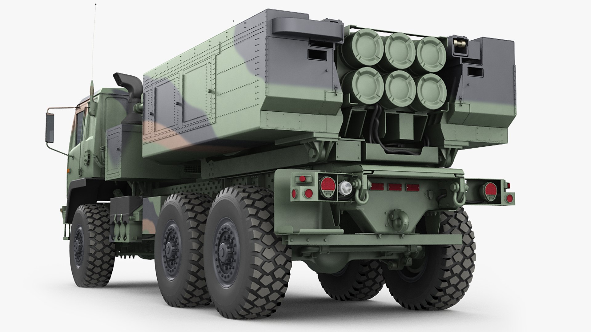 3D m142 himars army truck model - TurboSquid 1400893