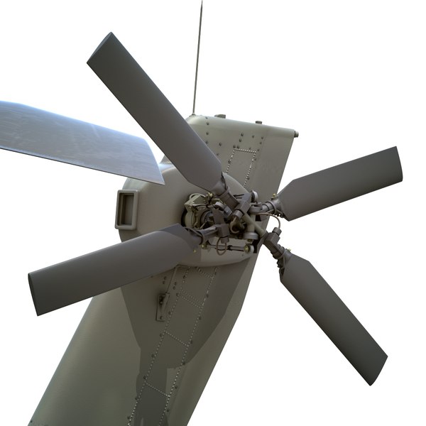 3d model boeing ah-64d apache longbow