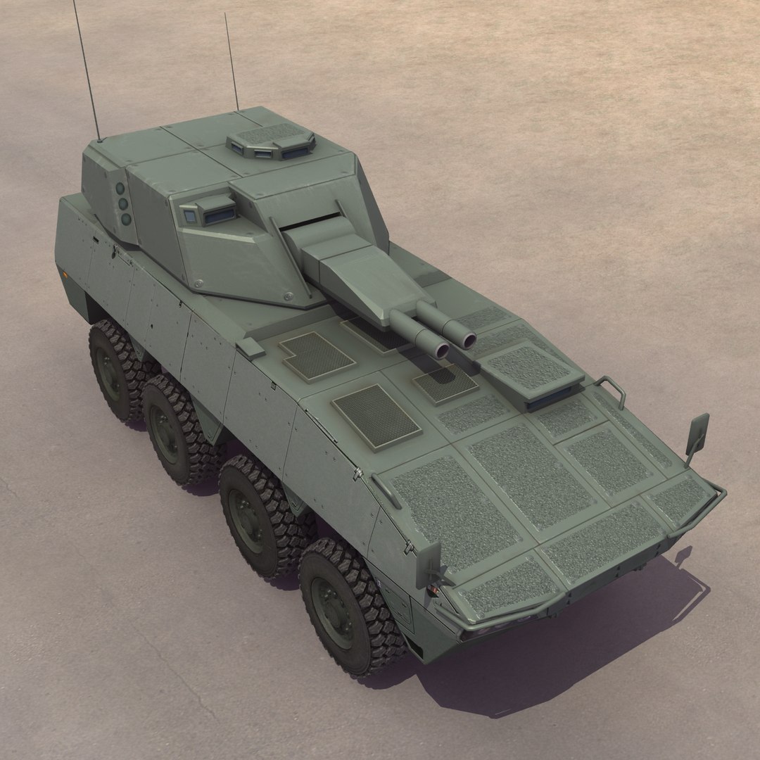 3d Amos 120mm Mortar