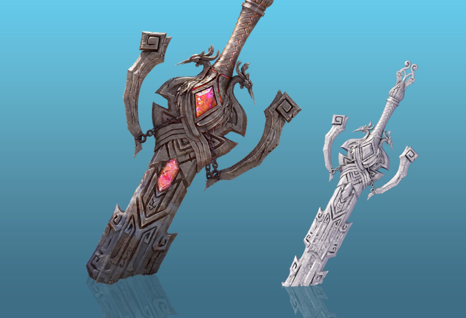 3D Arms Sword Model - TurboSquid 1657931