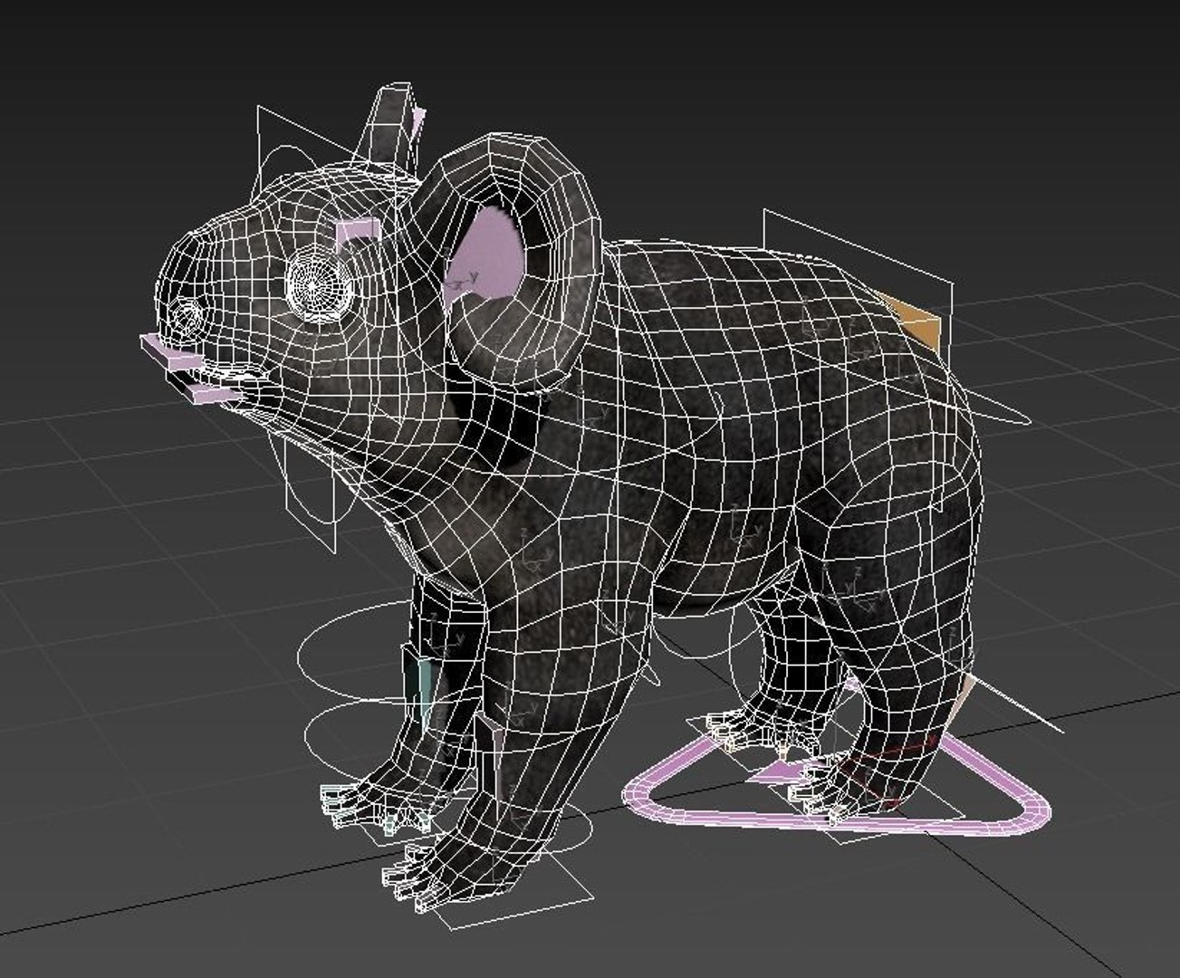 3D Koala Low-poly Model - TurboSquid 1469333