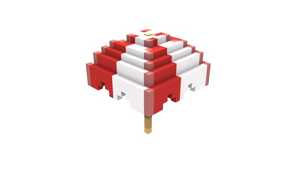 Ravage Moteur Mode Minecraft Parasol Foir Cheval De Troie Steak