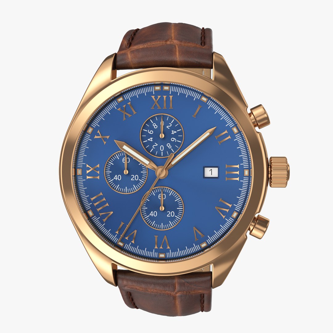 Classic Watch 4 3D Model - TurboSquid 1402943