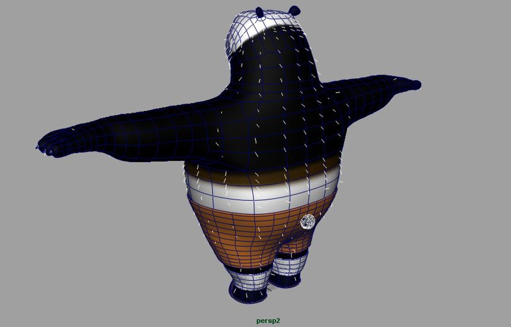 3d Model Kung Fu Panda