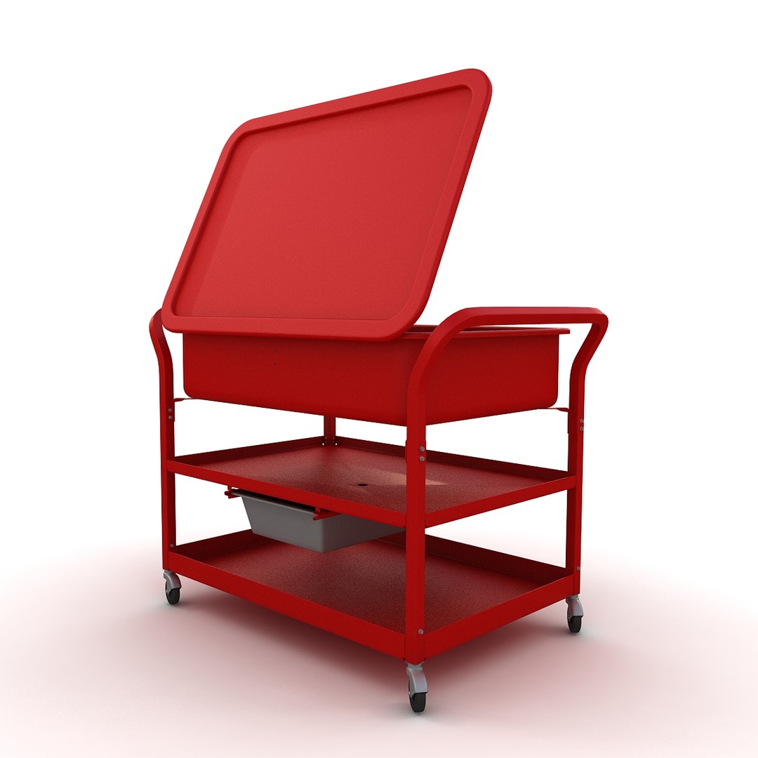 parts washer 3d model