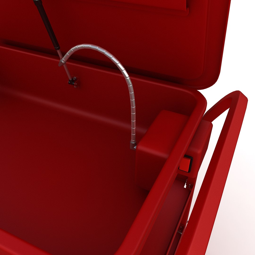 parts washer 3d model