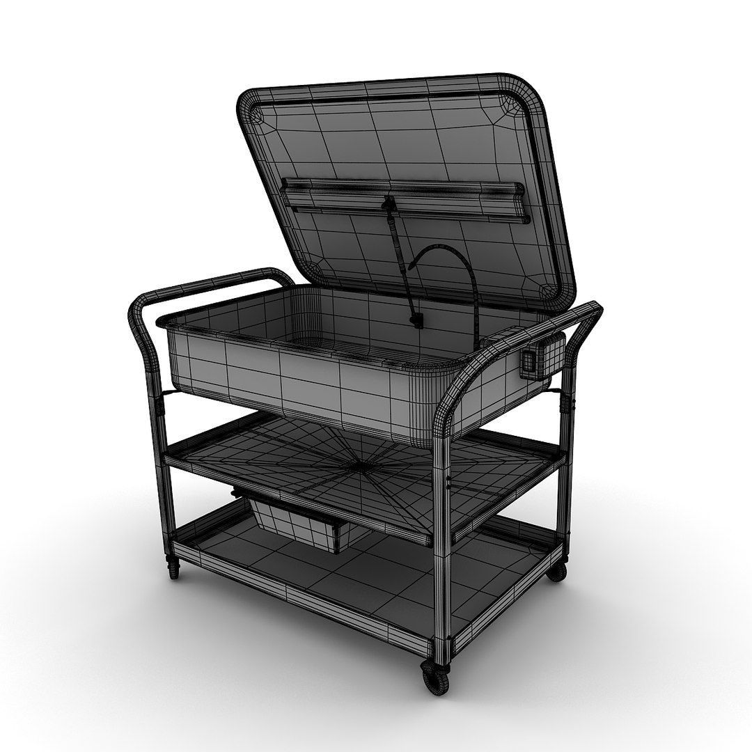 parts washer 3d model