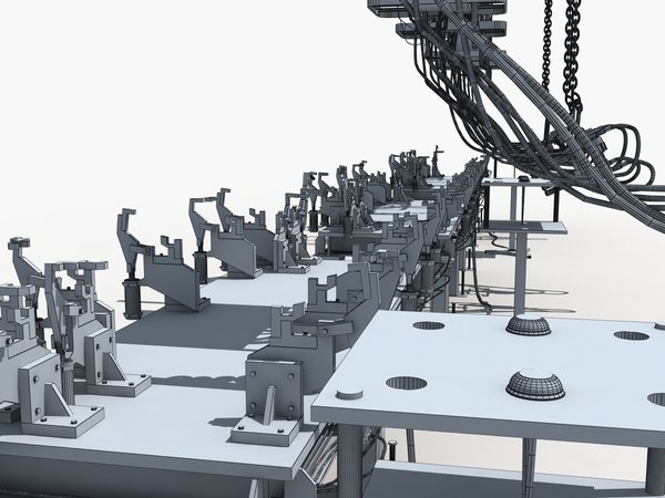 Hoisting welding production 3D model - TurboSquid 1227750