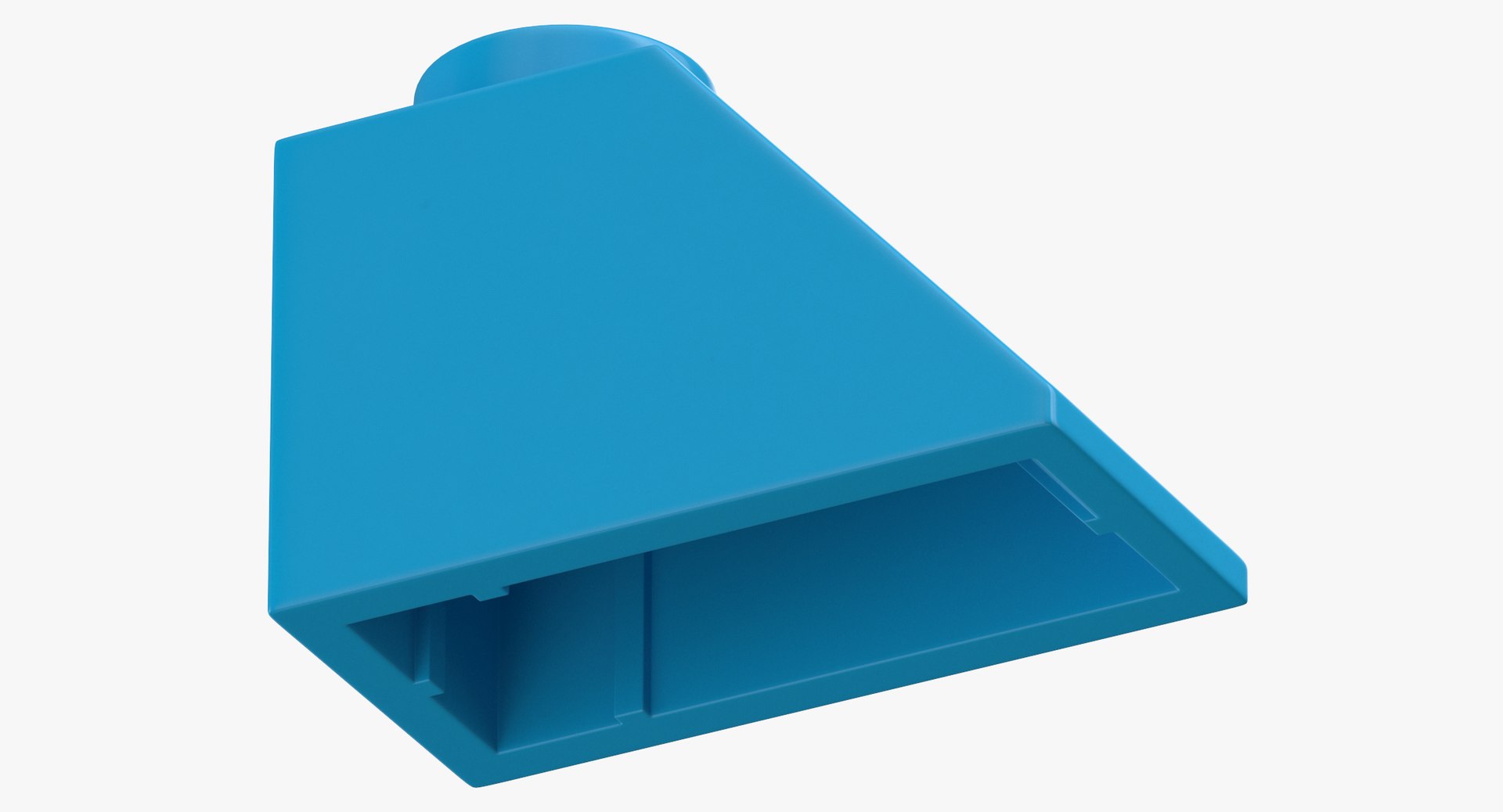 Lego brick 2x1 slope 3D model - TurboSquid 1409426