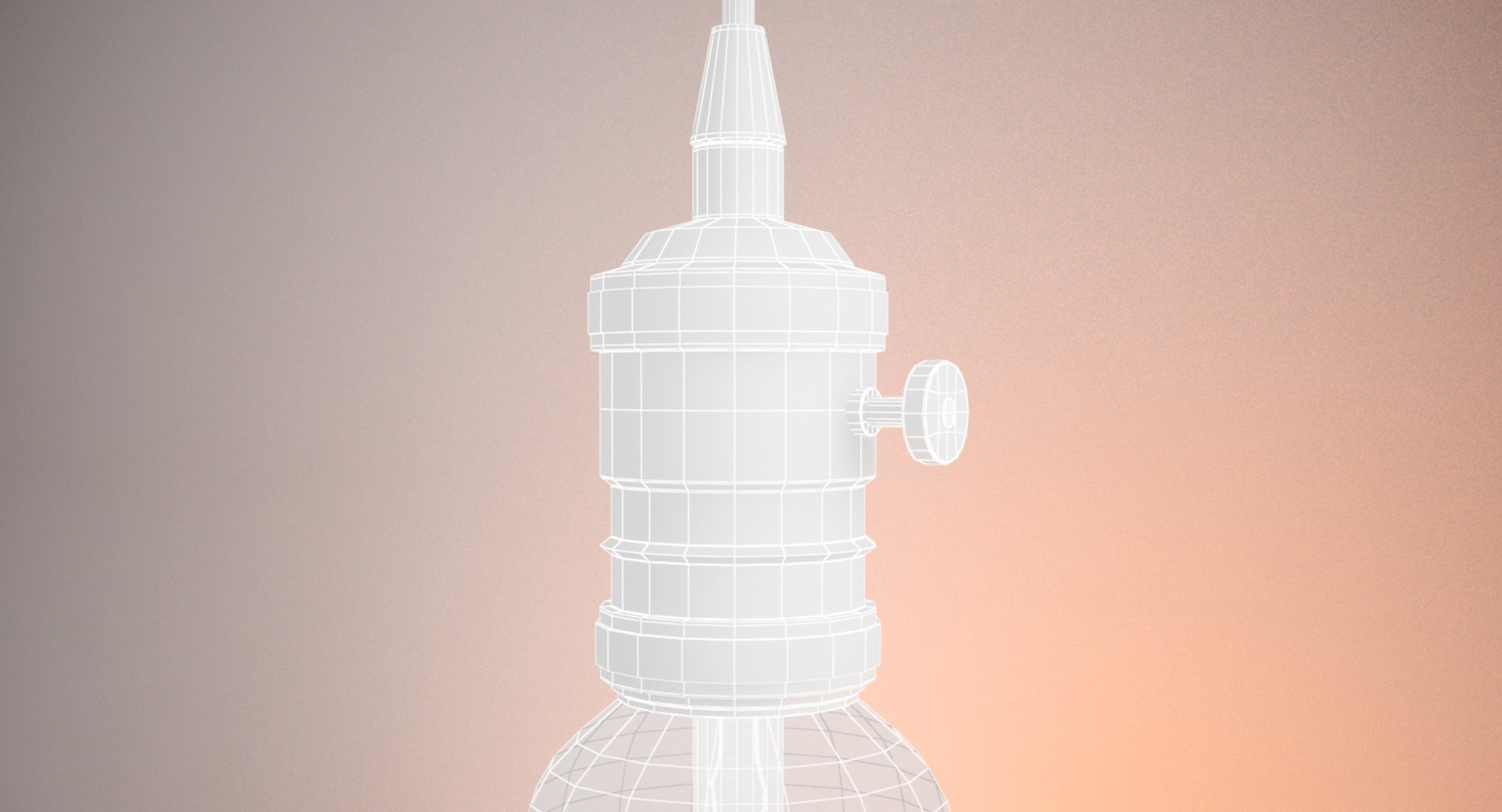 3D Christmas Light Bulb Model - TurboSquid 1340667