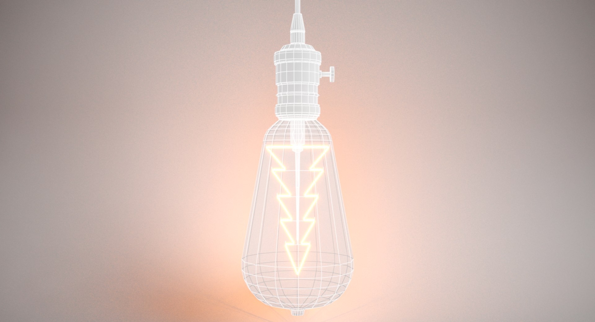 3D Christmas Light Bulb Model - TurboSquid 1340667