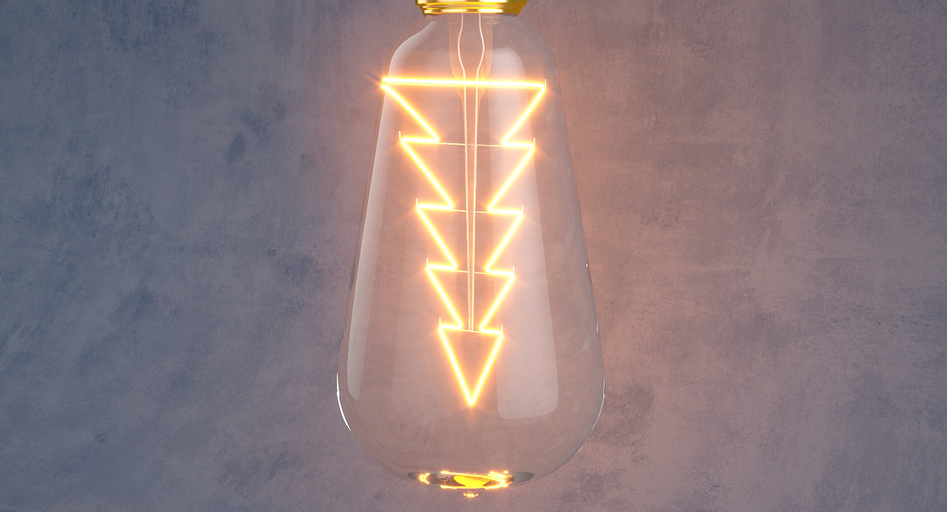 3D Christmas Light Bulb Model - TurboSquid 1340667