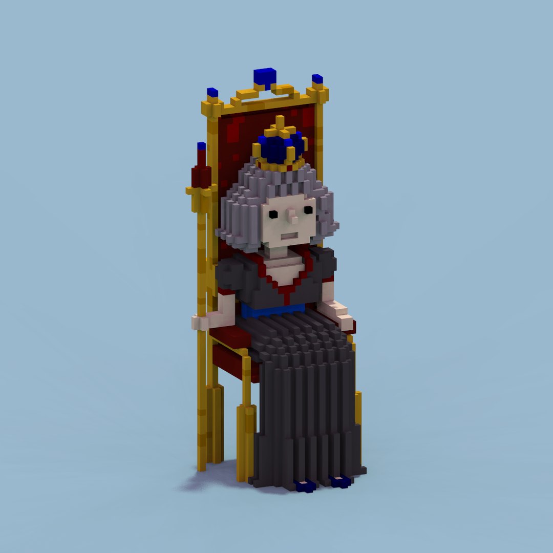 Queen 3D - TurboSquid 1585207