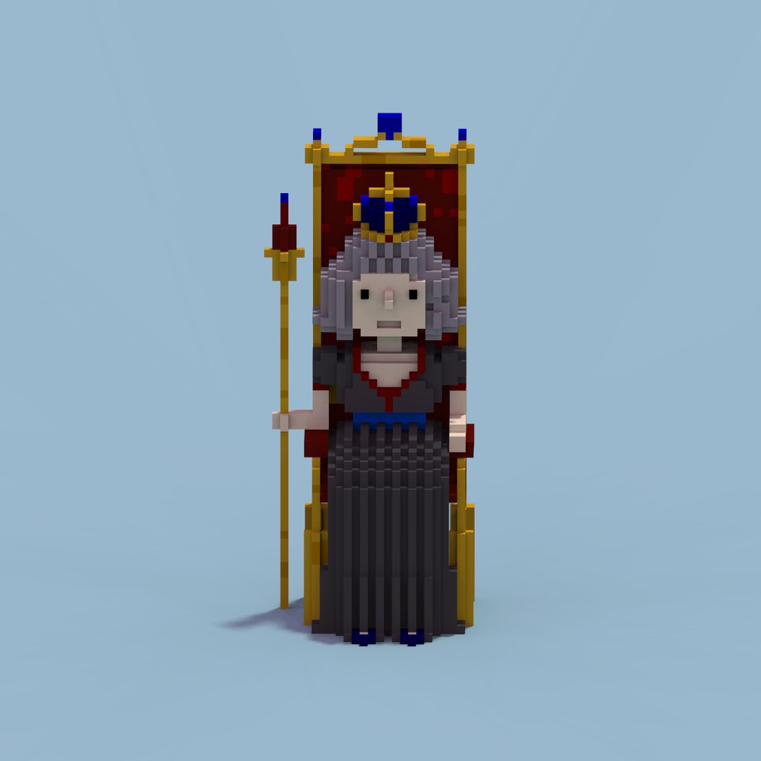 Queen 3D - TurboSquid 1585207