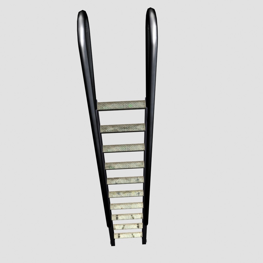 Leader Stairs 3d Model