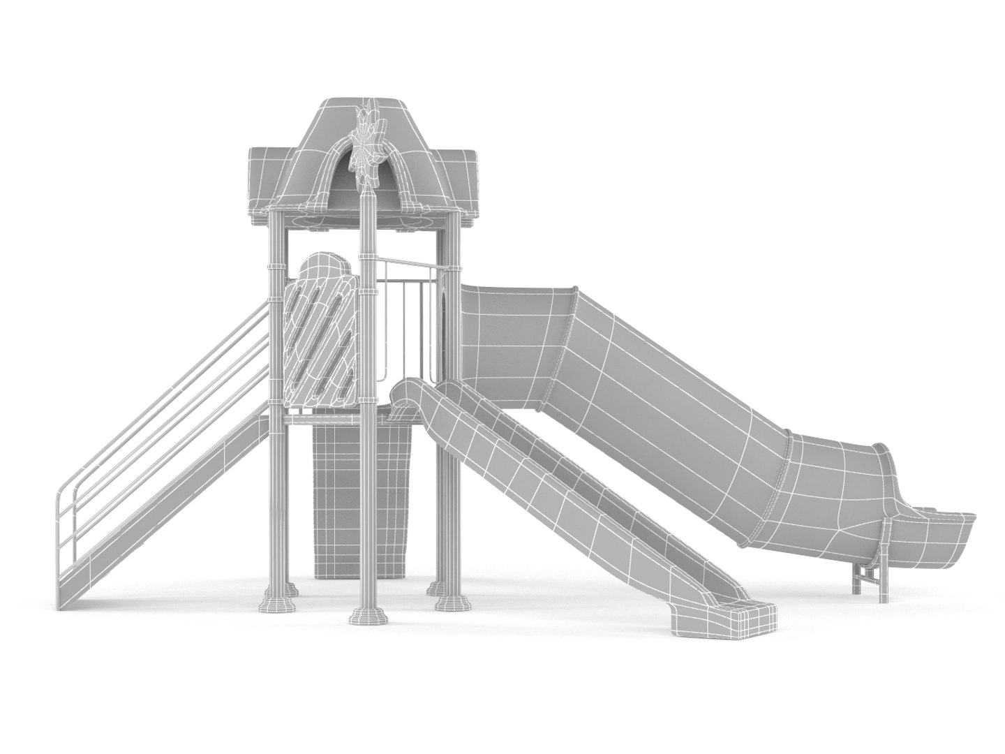 3D Children Slide Playground - TurboSquid 1598972