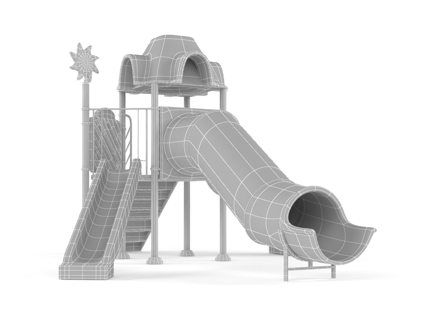 3D Children Slide Playground - TurboSquid 1598972