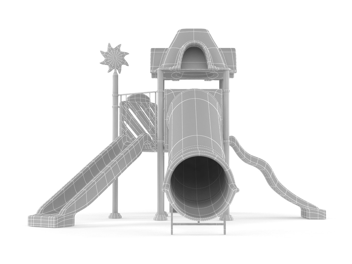 3D Children Slide Playground - TurboSquid 1598972