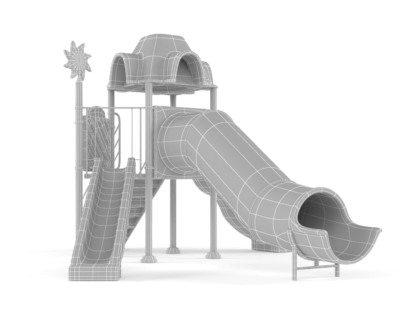 3D Children Slide Playground - TurboSquid 1598972