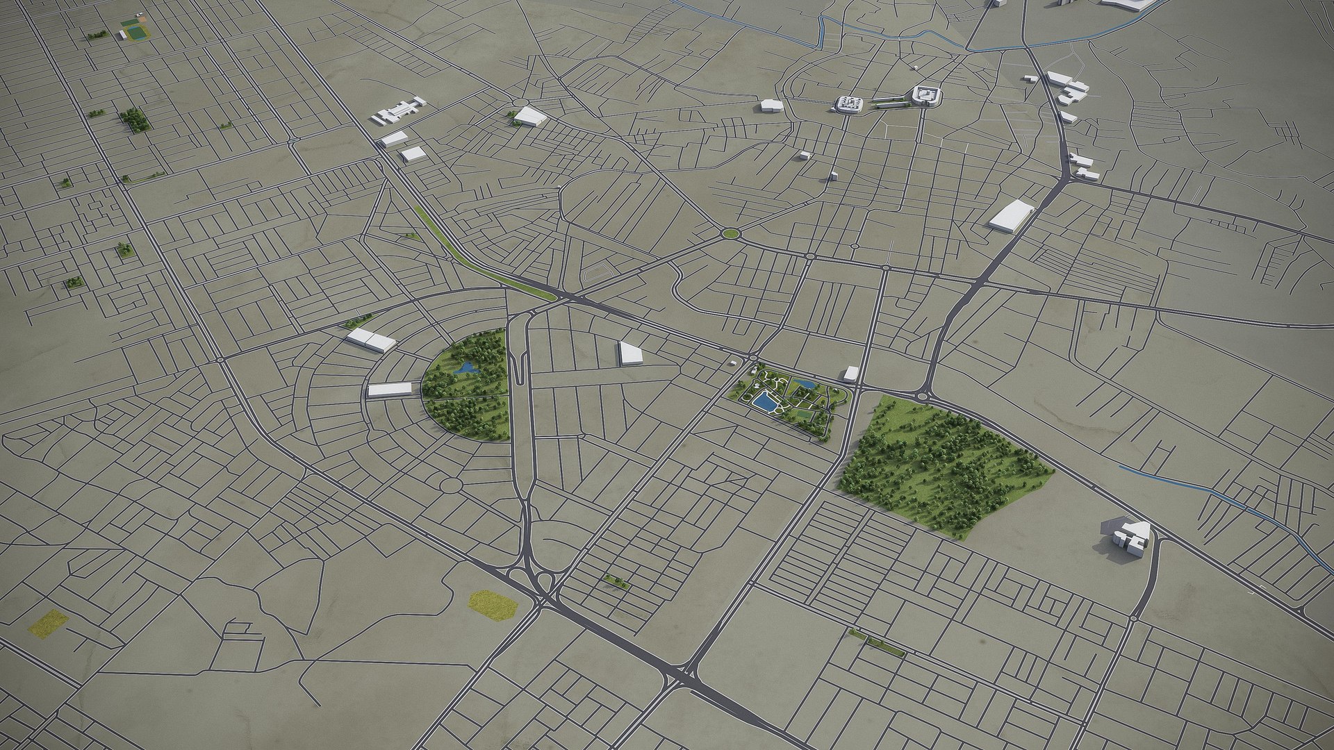 Karbala Surrounding 3D Model - TurboSquid 1494321