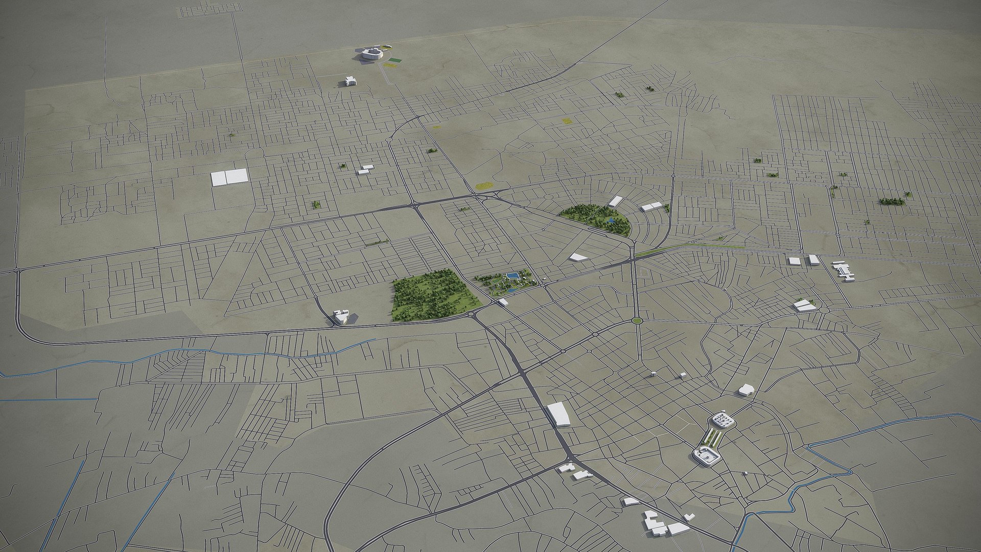 Karbala Surrounding 3D Model - TurboSquid 1494321