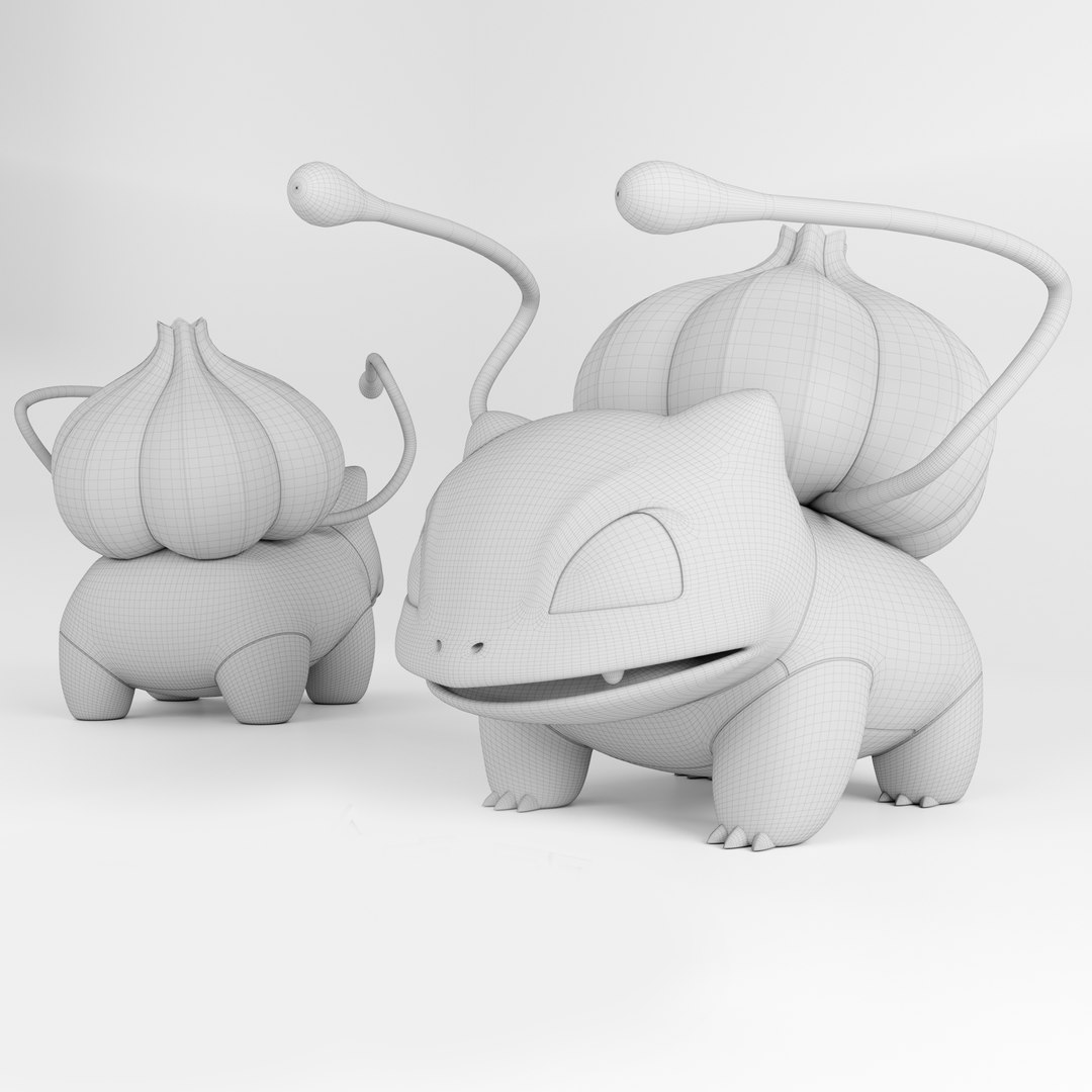 Pokemon Bulbasaur 3D - TurboSquid 1198695