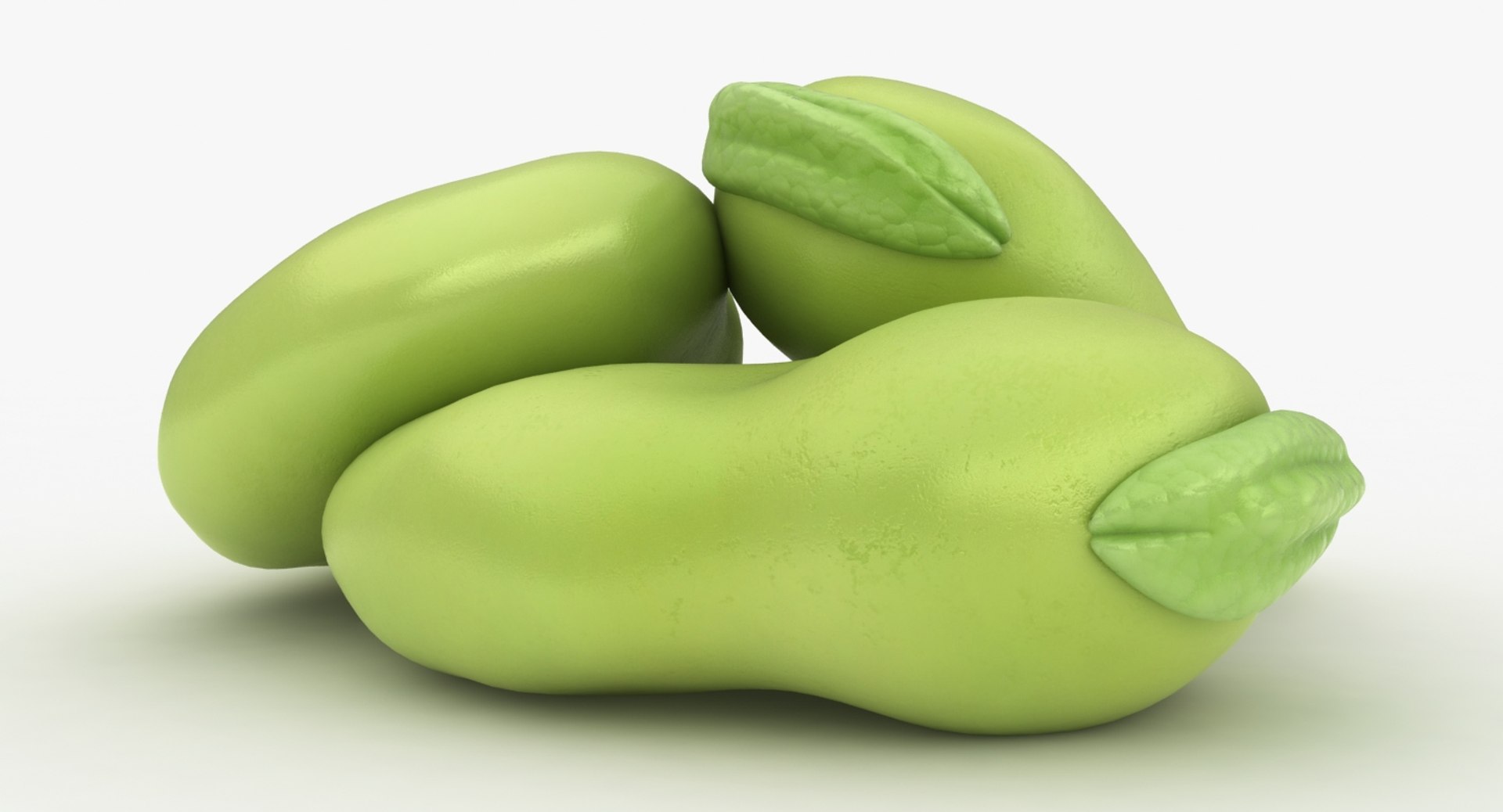 Realistic Broad Bean 3D Model - TurboSquid 1325453