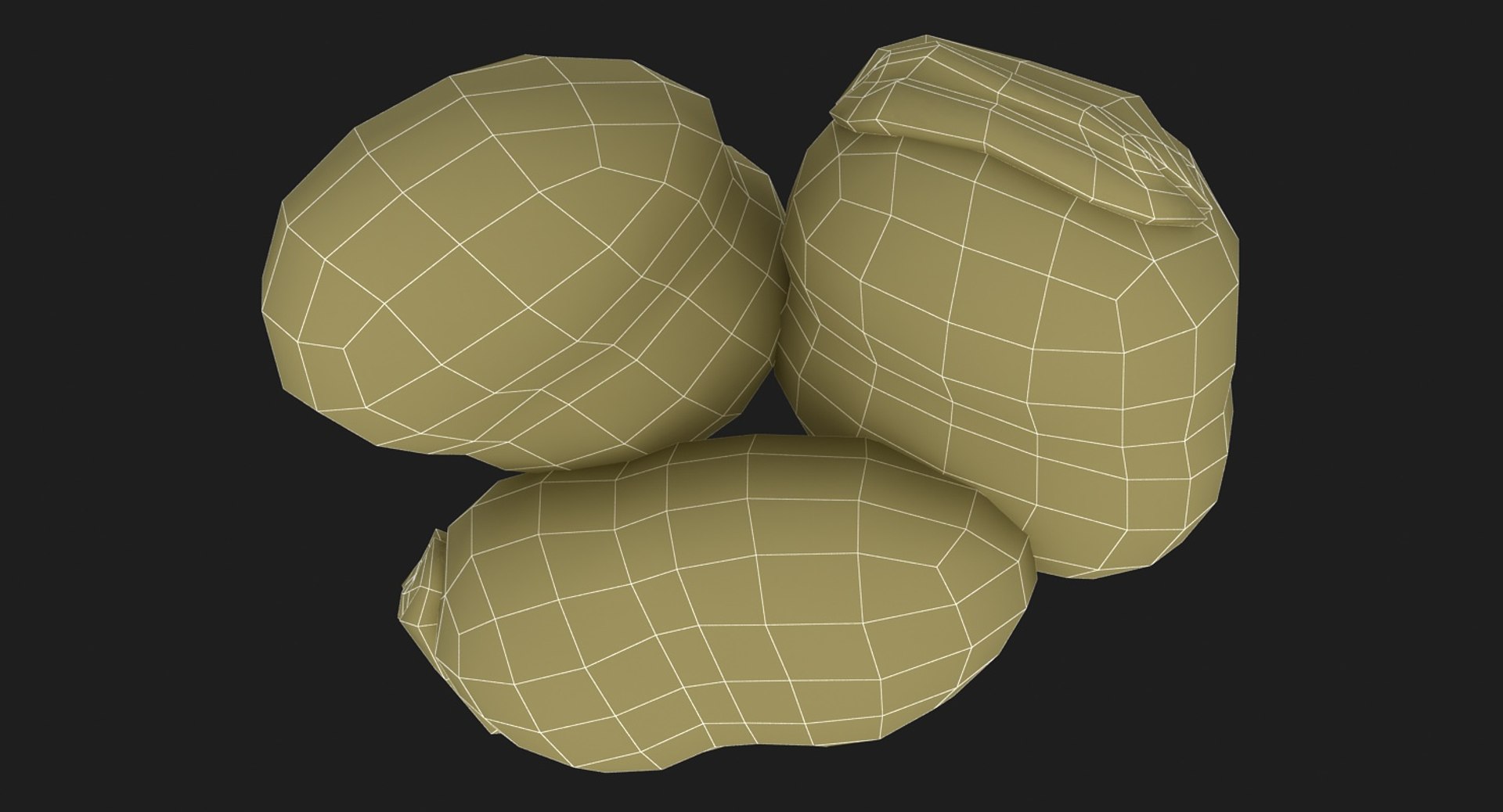Realistic broad bean 3D model - TurboSquid 1325453