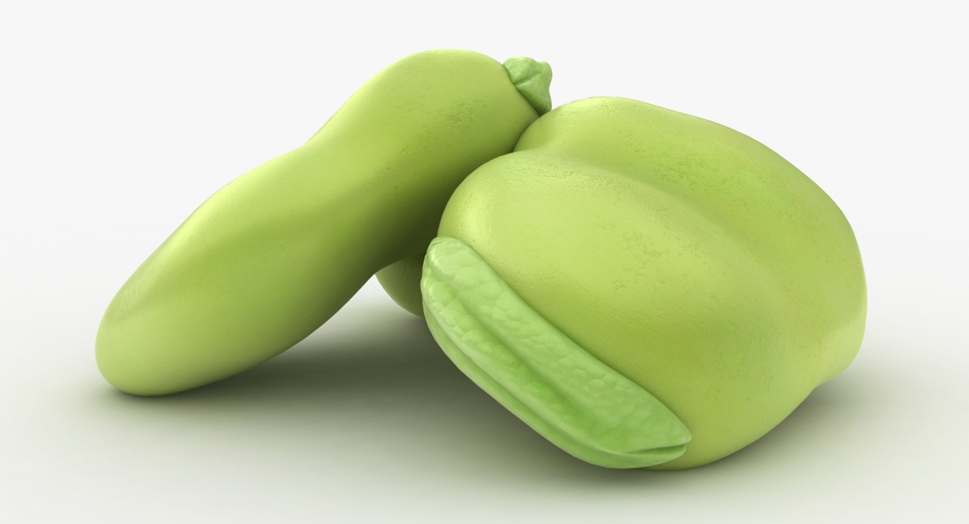 Realistic broad bean 3D model - TurboSquid 1325453