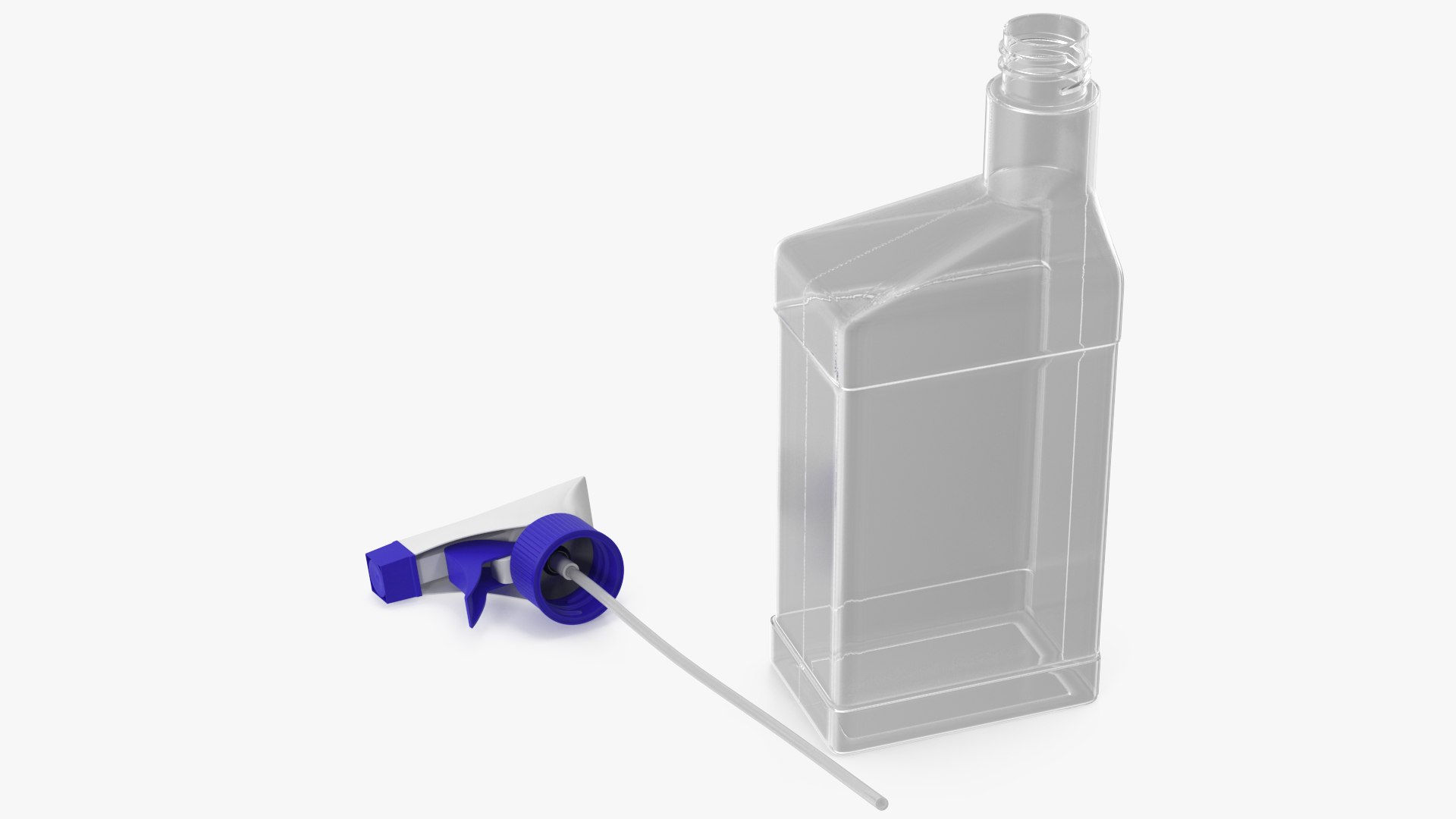 Plastic Spray Bottle Sprayers 3D - TurboSquid 1631324