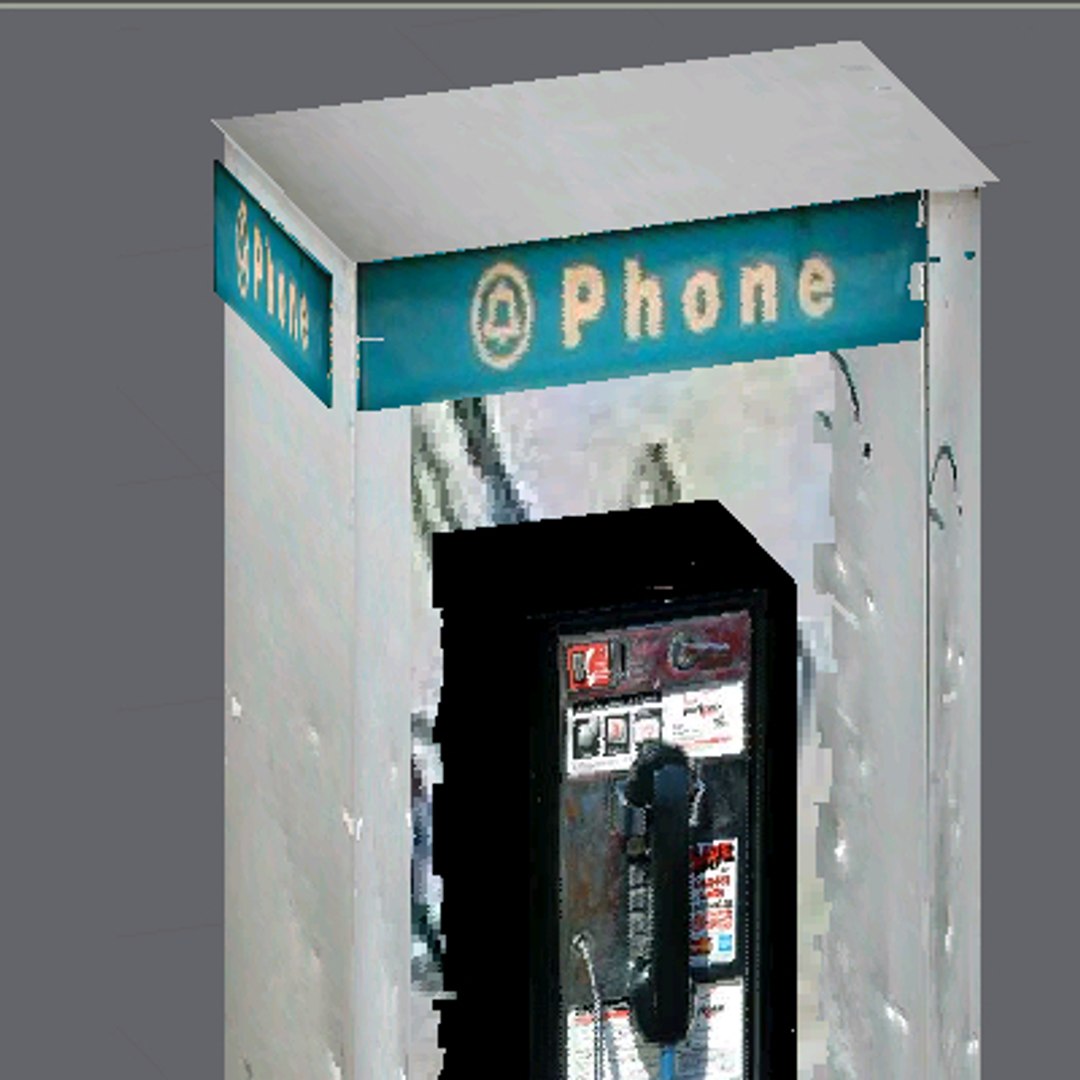 Free Pay Phone 3d Model