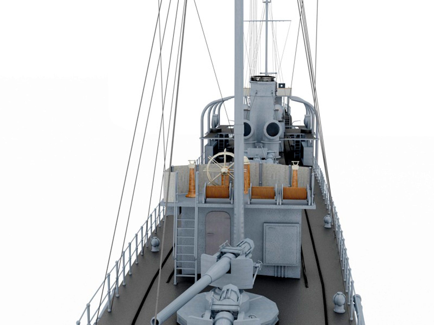 3d Model Destroyer Type Novik