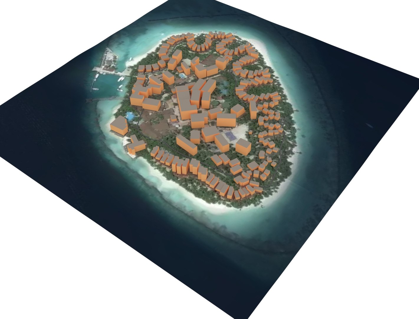 Free 3D Island Maldives - TurboSquid 1562782