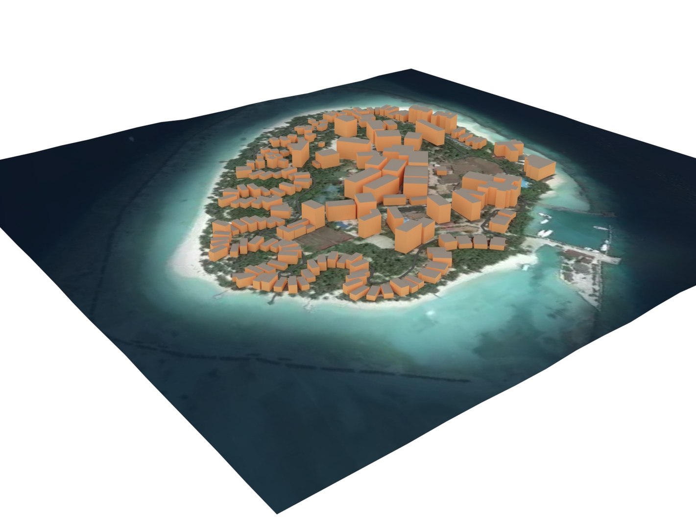 Free 3D Island Maldives - TurboSquid 1562782