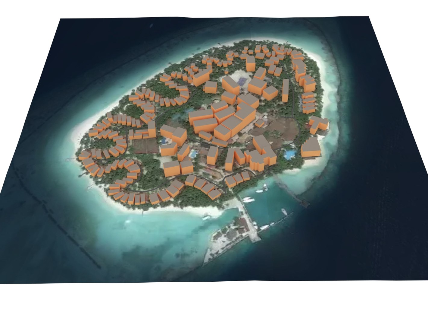 Free 3D Island Maldives - TurboSquid 1562782