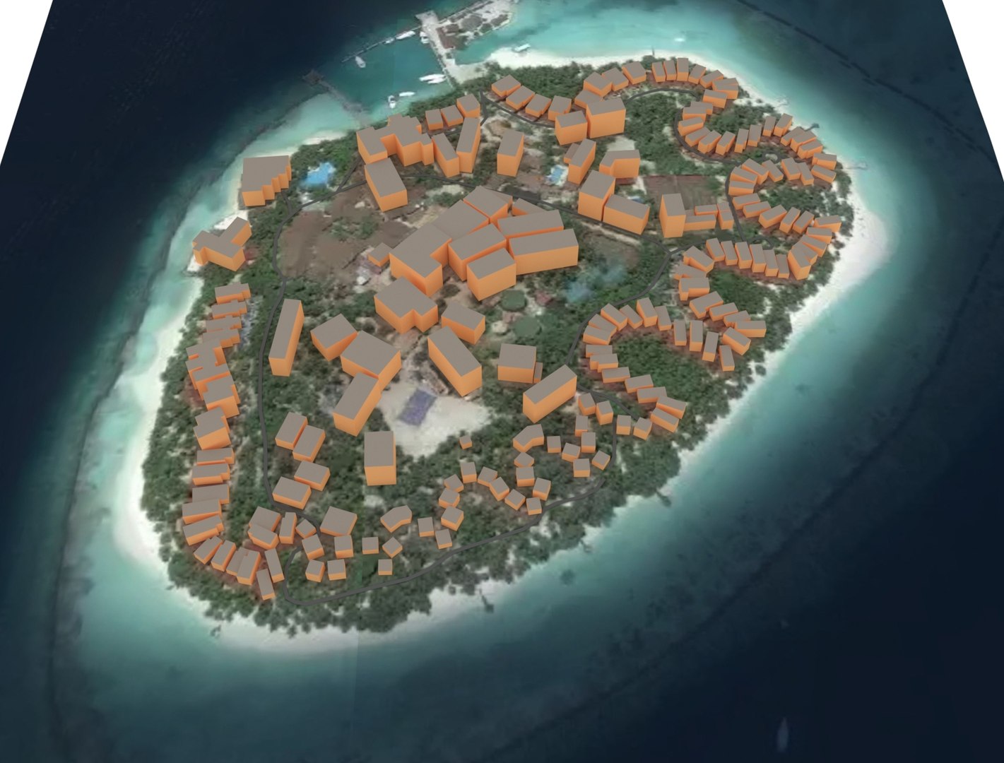Free 3D Island Maldives - TurboSquid 1562782