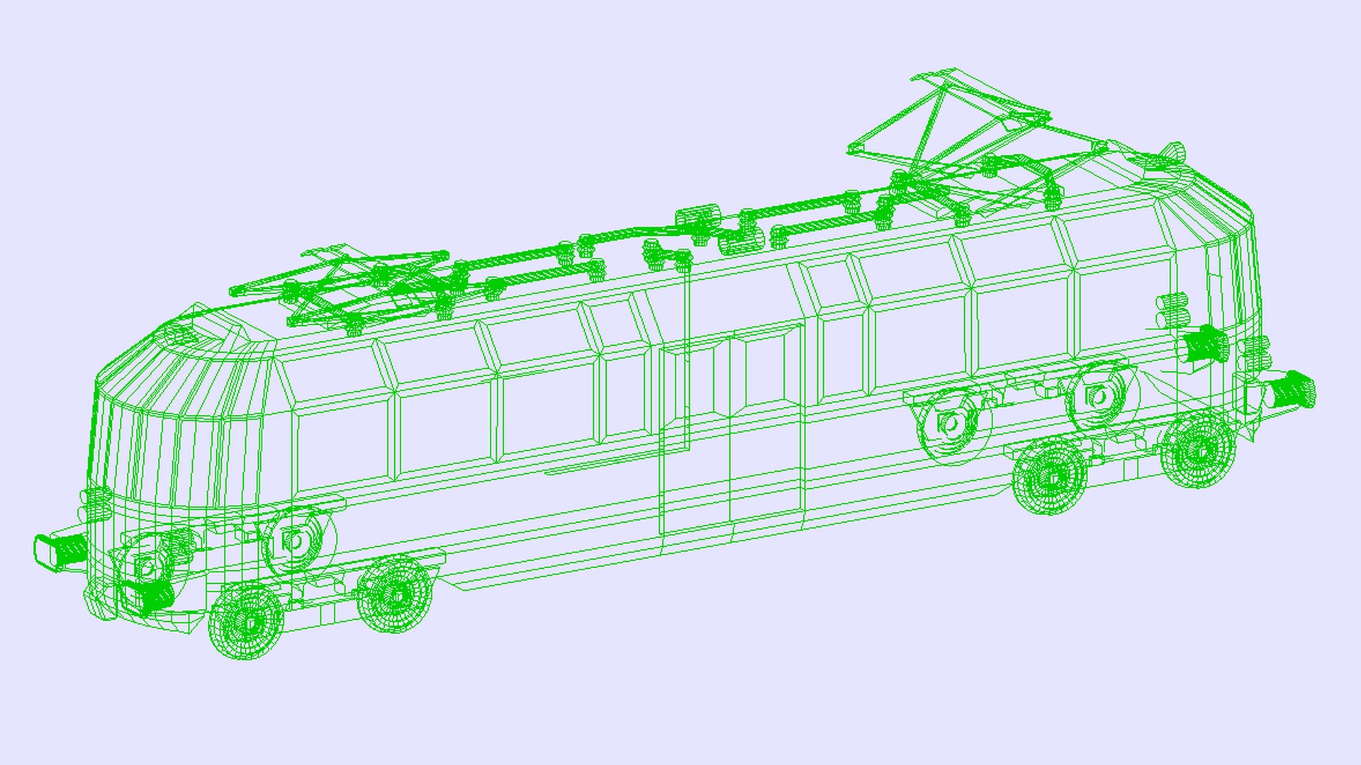 3D et 91 glass train model - TurboSquid 1713577